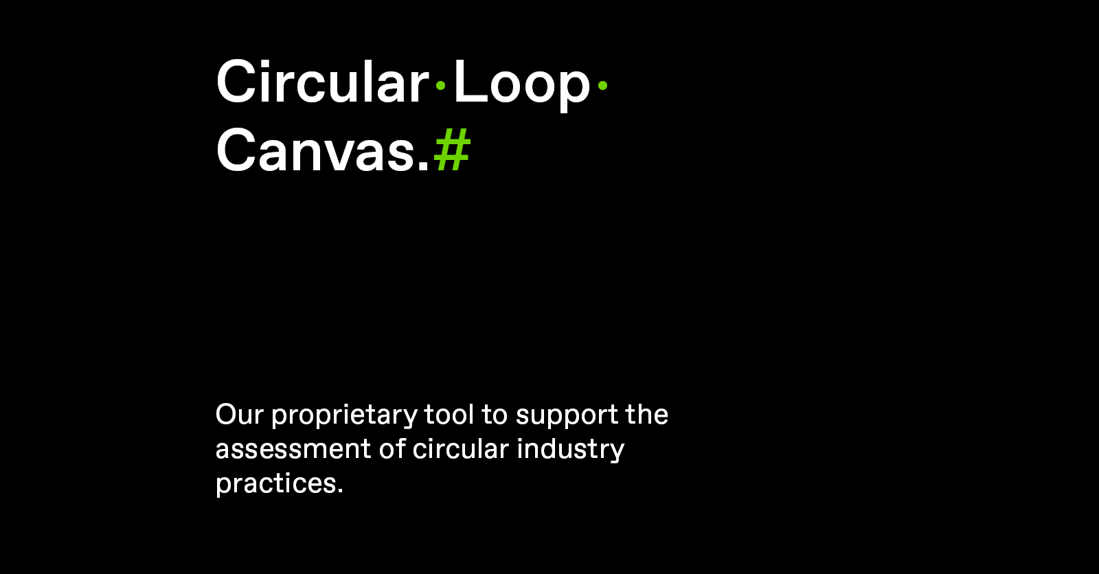 Circular Loop Canvas